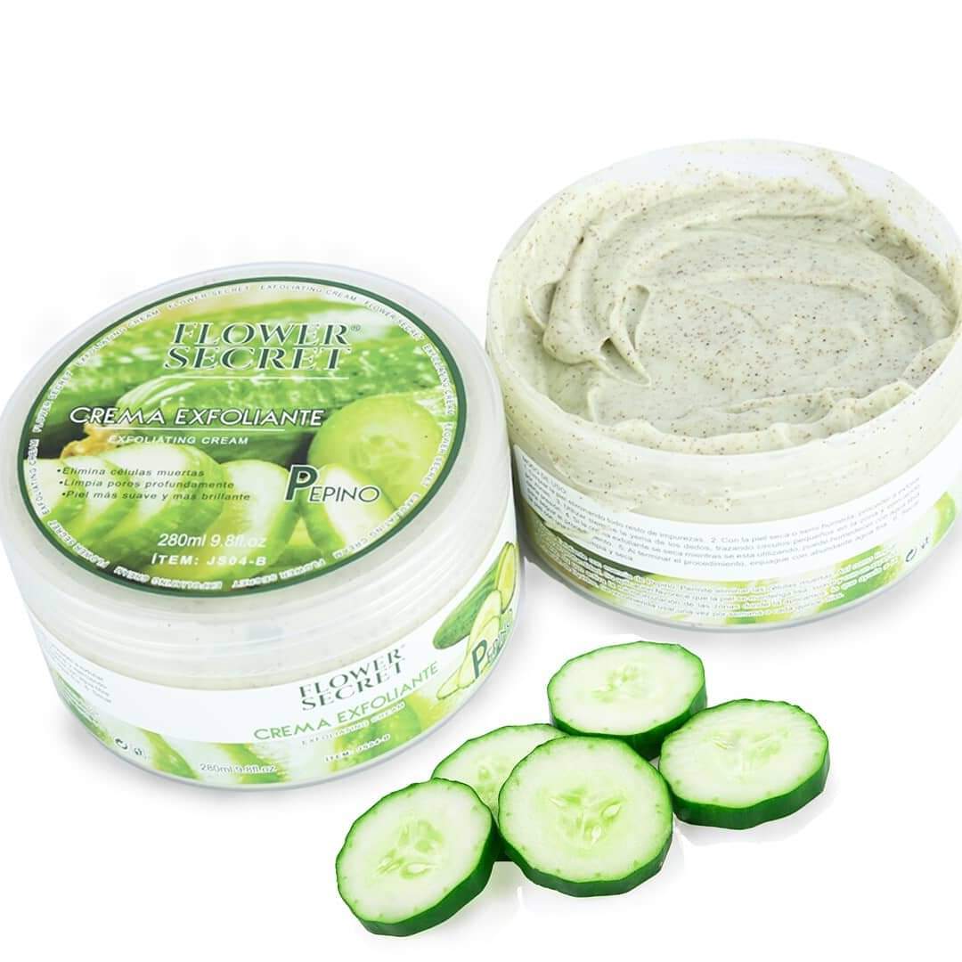 Exfoliante Crema Pote x 300 grs. Flower Secret - Productos para Peluquería