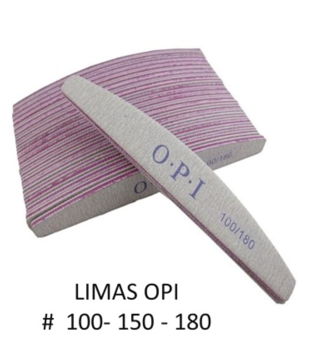 Lima Pulidora de Uñas Opi - 100 -150 -180 - Productos para Peluquería
